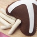 Felt Play Food Steak, Felt Meat, Pretend Play, Play Shop, Play House ...