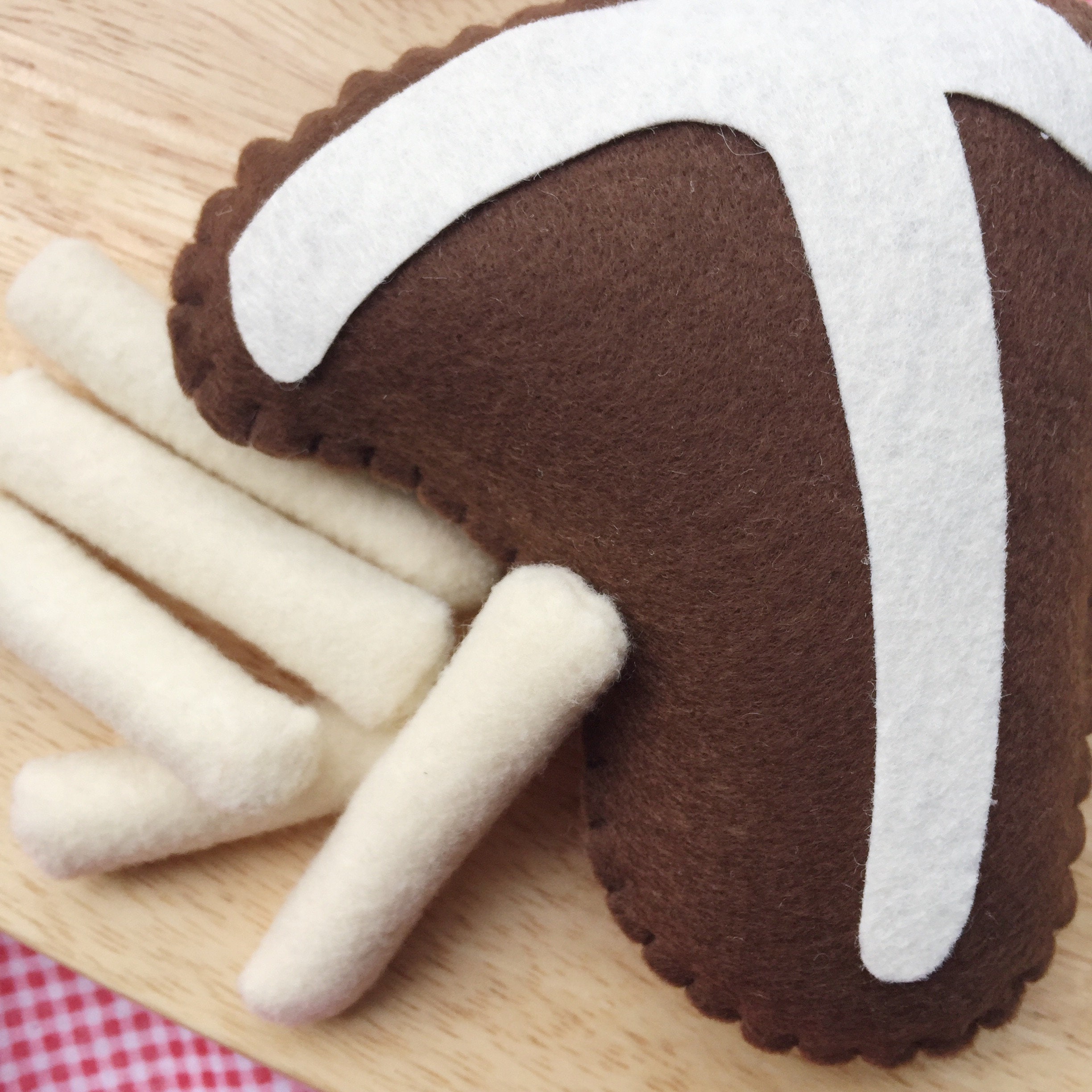 Felt Play Food Steak Felt Meat Pretend Play Play Shop Play | Etsy