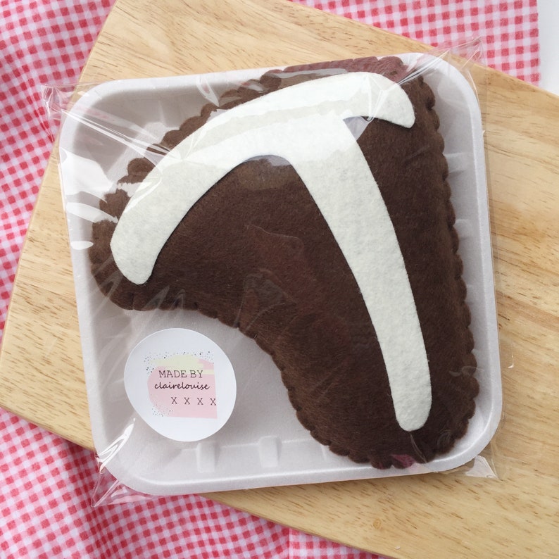 Felt Play Food Steak Felt Meat Pretend Play Play Shop Play - Etsy