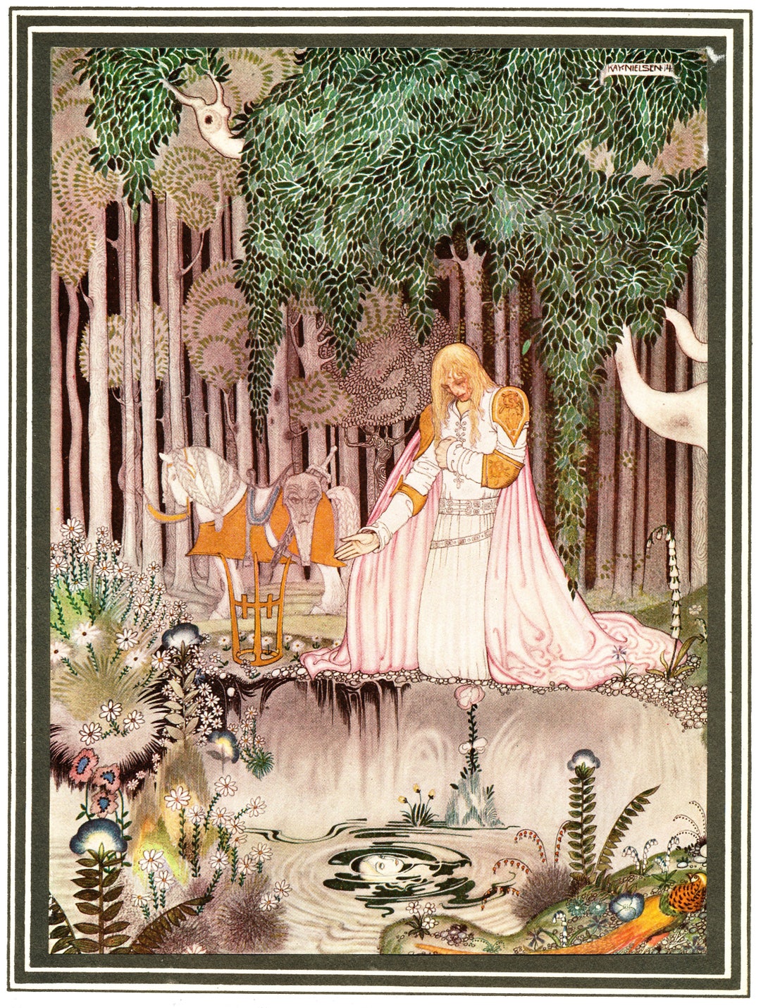 Kay Nielsen Illustration Home Decor Wall Decor Giclee Art Print Poster ...