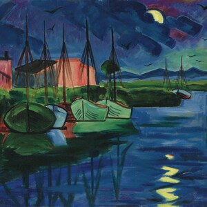 Aend by Hermann Max Pechstein Home Decor Wall Decor Giclee Art Print ...