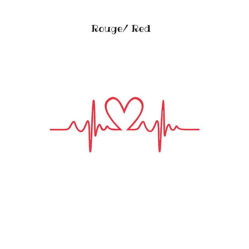 Heart Beat Design - Etsy