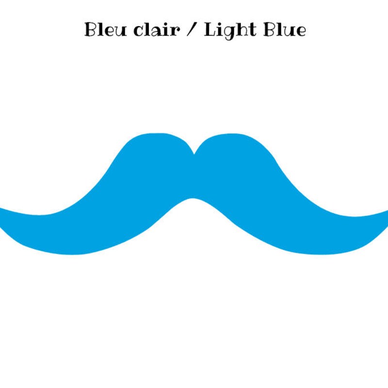 Mustache Iron On - Etsy