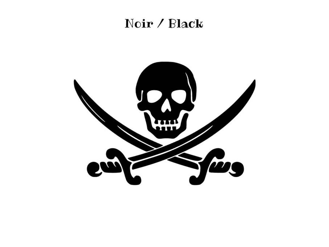 Iron on Transfer Skull With Swords,heat Transfer to Iron,pattern Iron ...