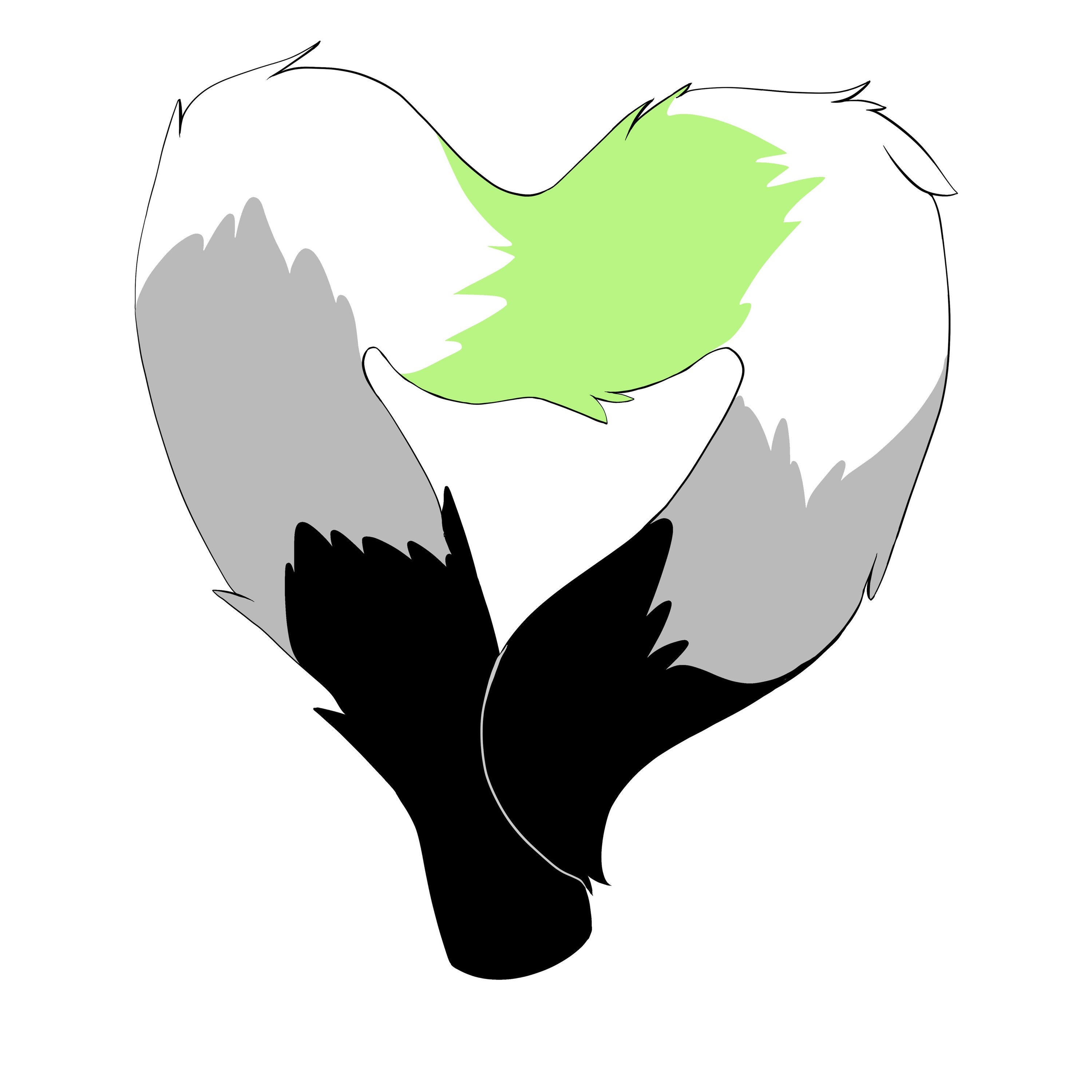 Heart Shaped Pride Tails - Etsy