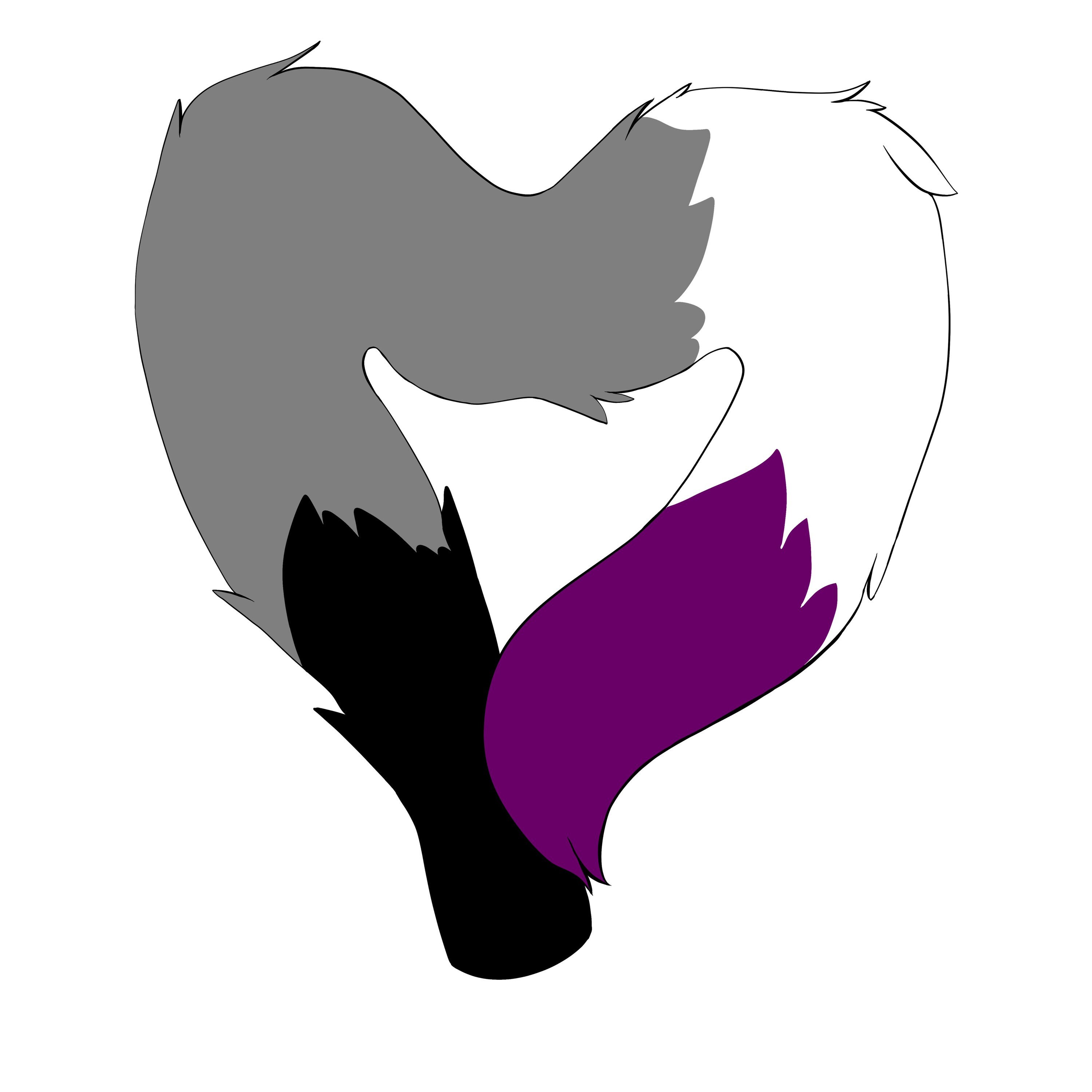 Heart Shaped Pride Tails - Etsy