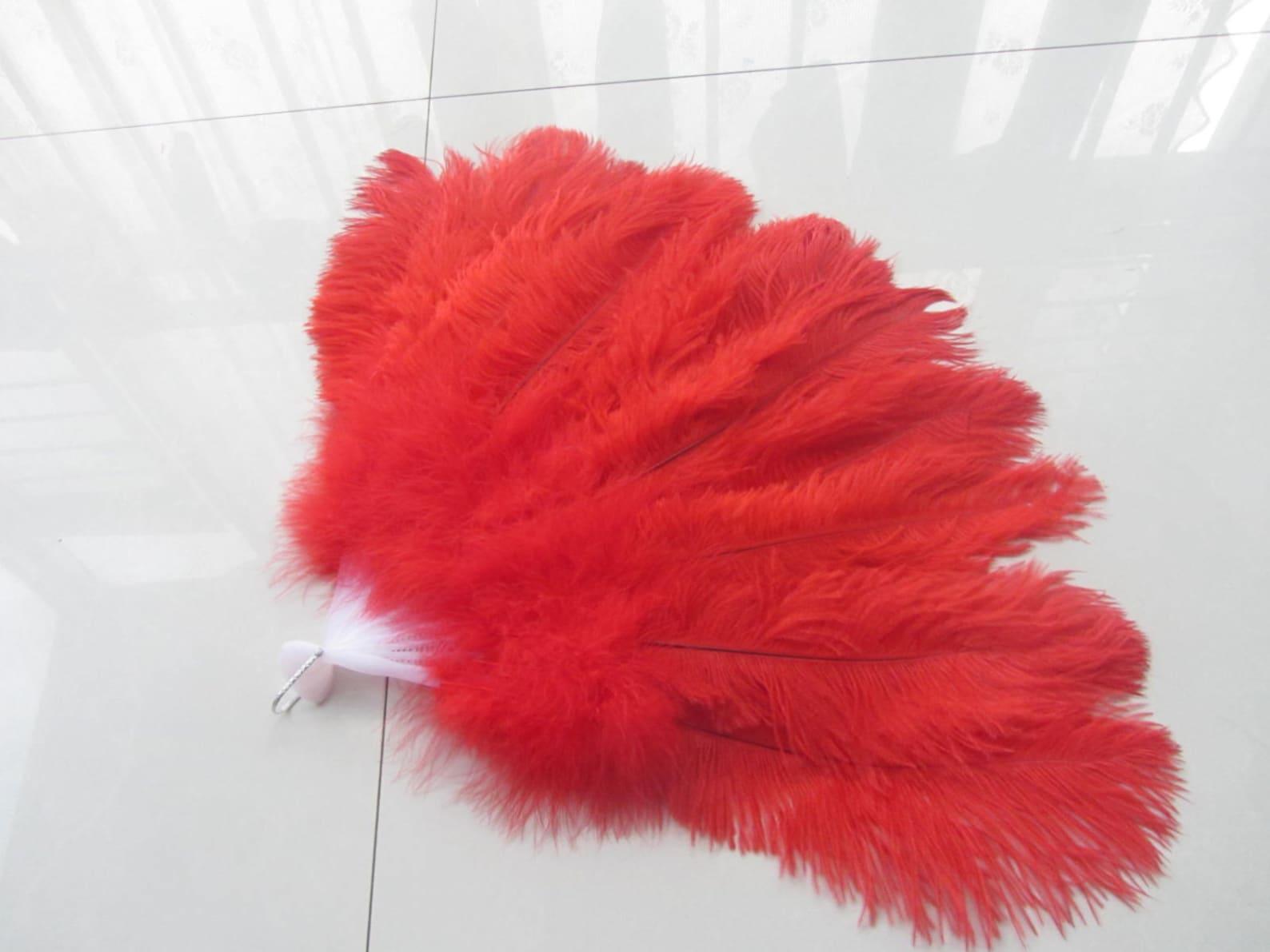 18x36inch Large Feather Fan Burlesque Dance Feather Fan Bridal - Etsy
