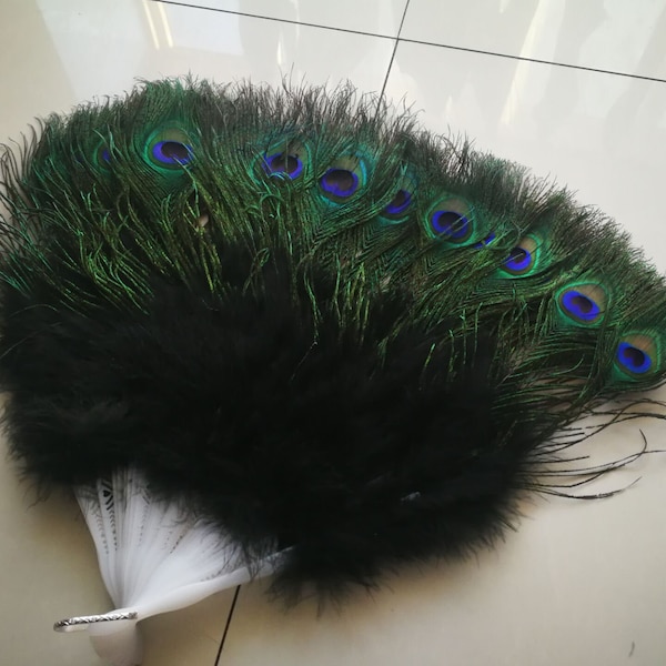 Peacock Fan - Etsy
