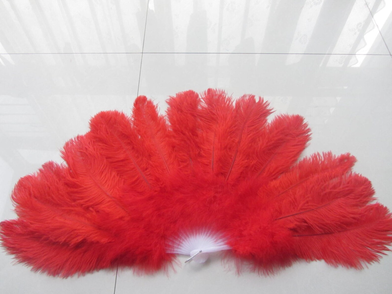 18x36inch Large Feather Fan Burlesque Dance Feather Fan Bridal - Etsy