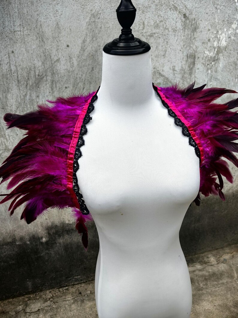 Turquoise Feather Burlesque Dance Costume Feathers SHAWL Shrug ...