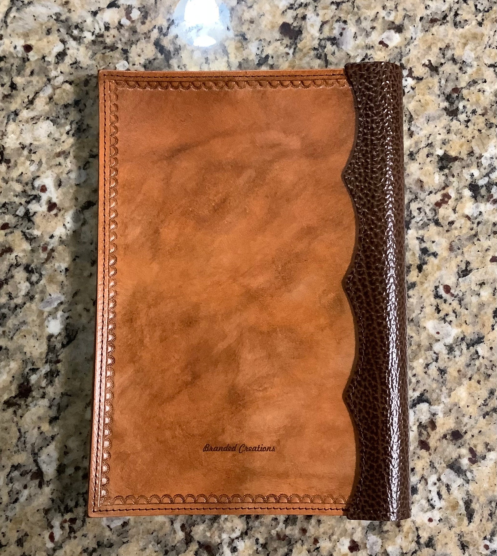 Handcrafted Laser Engraved Rooted Tree All Leather Bible Cover With ...