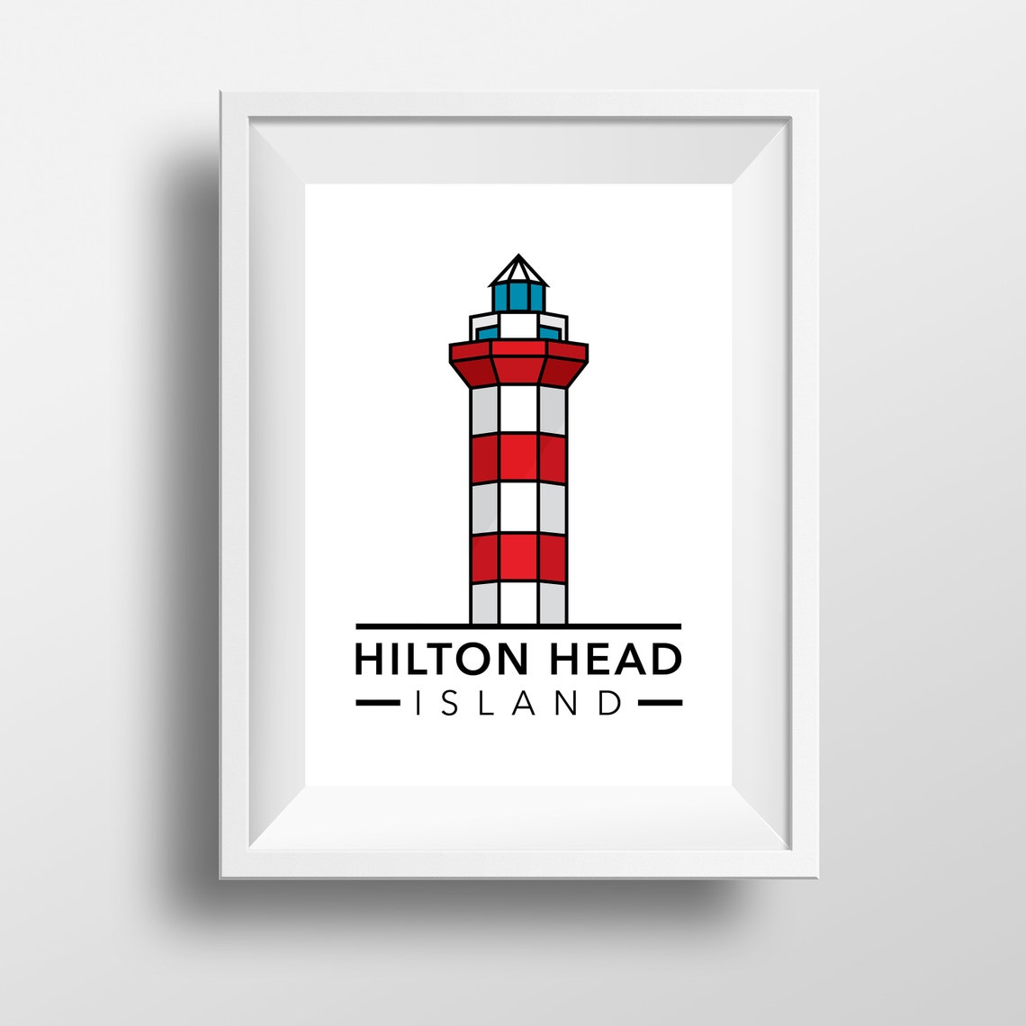 Hilton Head Poster - Hilton Head Lighthouse - Sea Pines Poster - Hilton ...