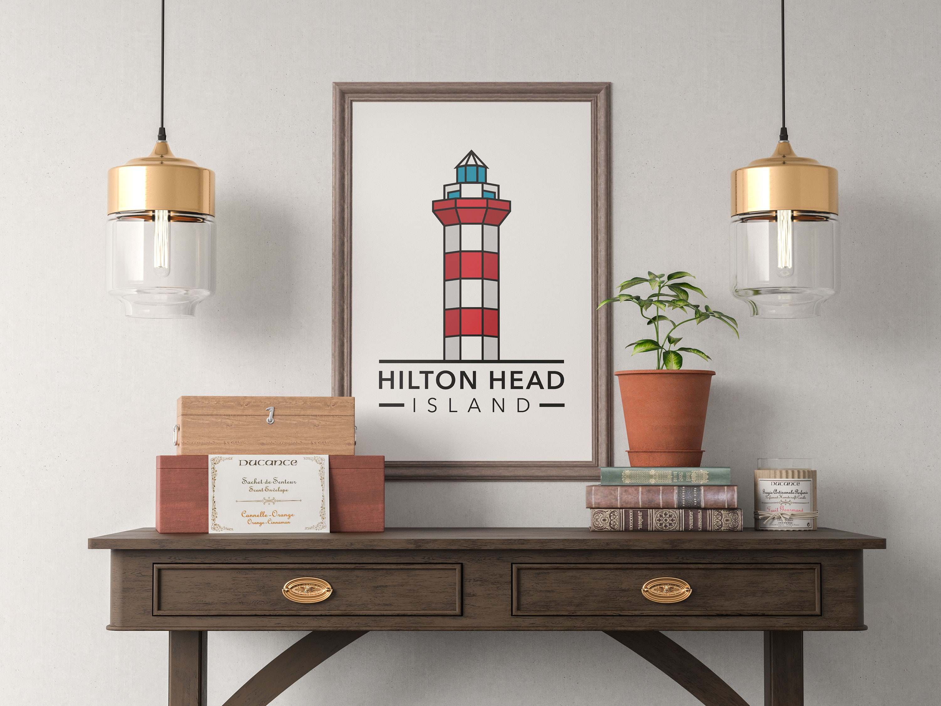 Hilton Head Poster Hilton Head Lighthouse Sea Pines Poster Hilton Head ...
