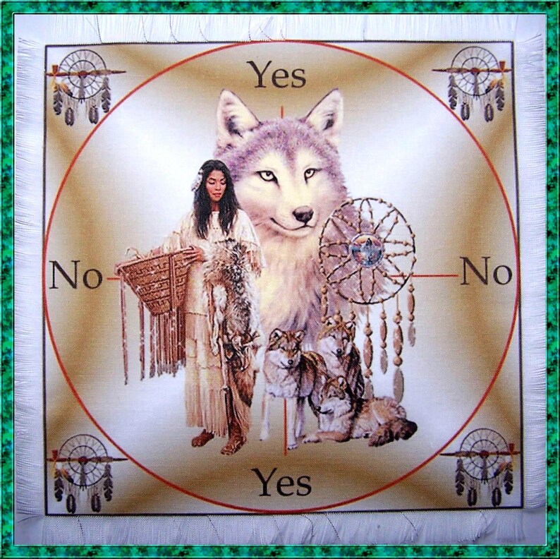 Native American Scrying Mat Dowsing Wiccan Magic Divination - Etsy