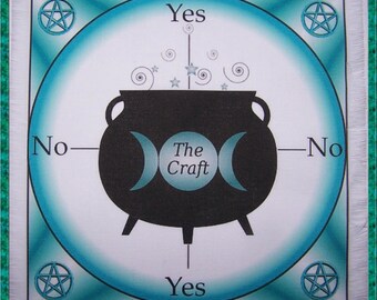 Witch Scrying Mat Dowsing Wiccan Magic Divination. - Etsy