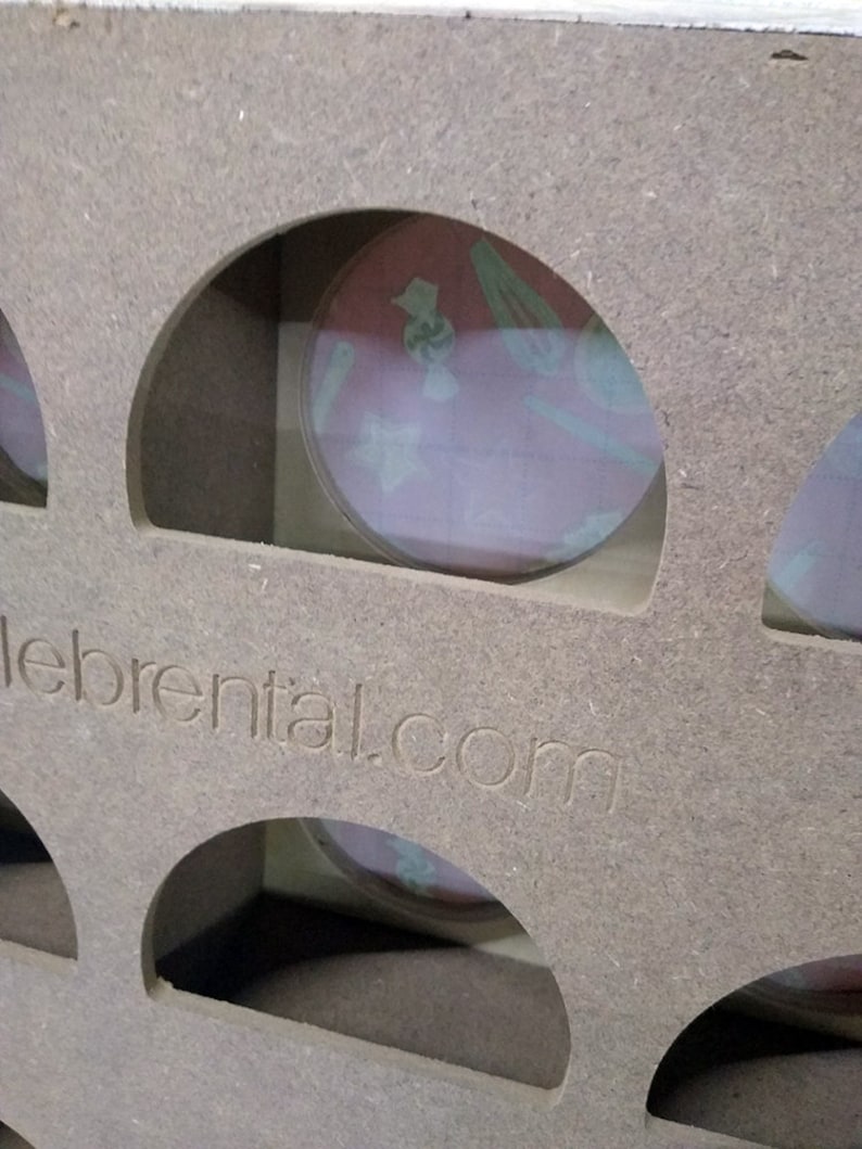 Punch Board Prize Game Table Top Version Hidden Compartments ...