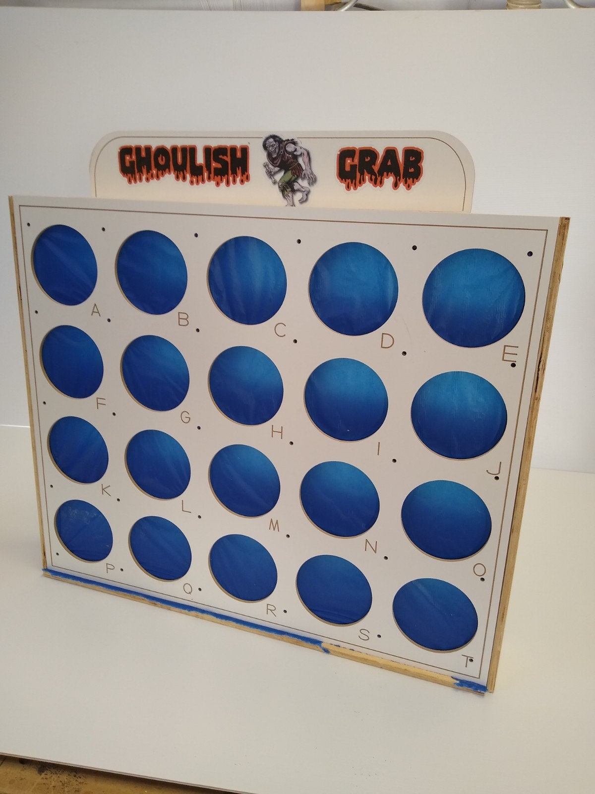 Punch Board Prize Game, Free Standing, 20 Compartments, Parties, School ...