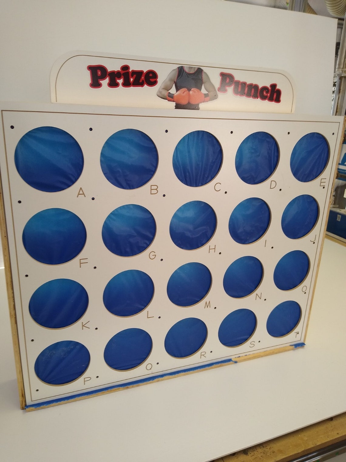 Punch Board Prize Game, Free Standing, 20 Compartments, Parties, School ...