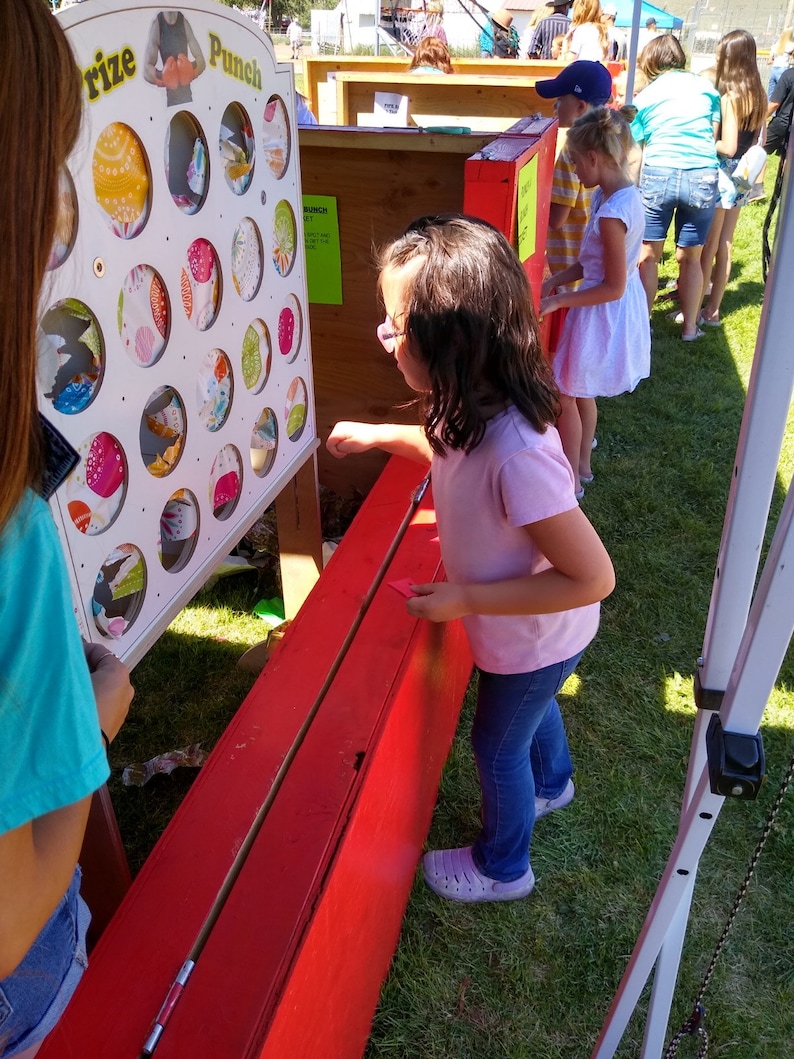Punch Board Prize Game Free Standing 20 Compartments - Etsy