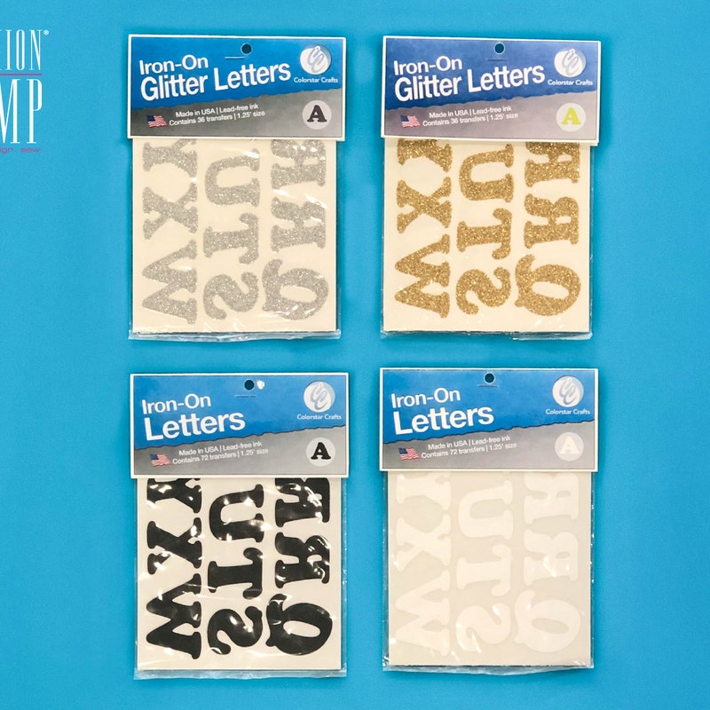 Iron on Letters - Etsy