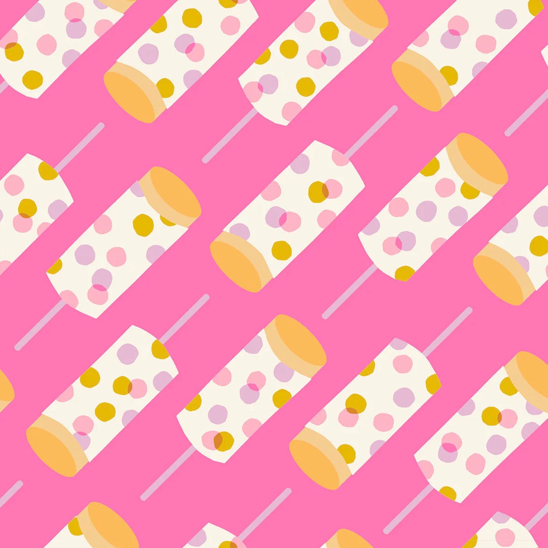 Push up Popsicle Pink Cotton Candy Ruby Star Society Sugar Cone ...