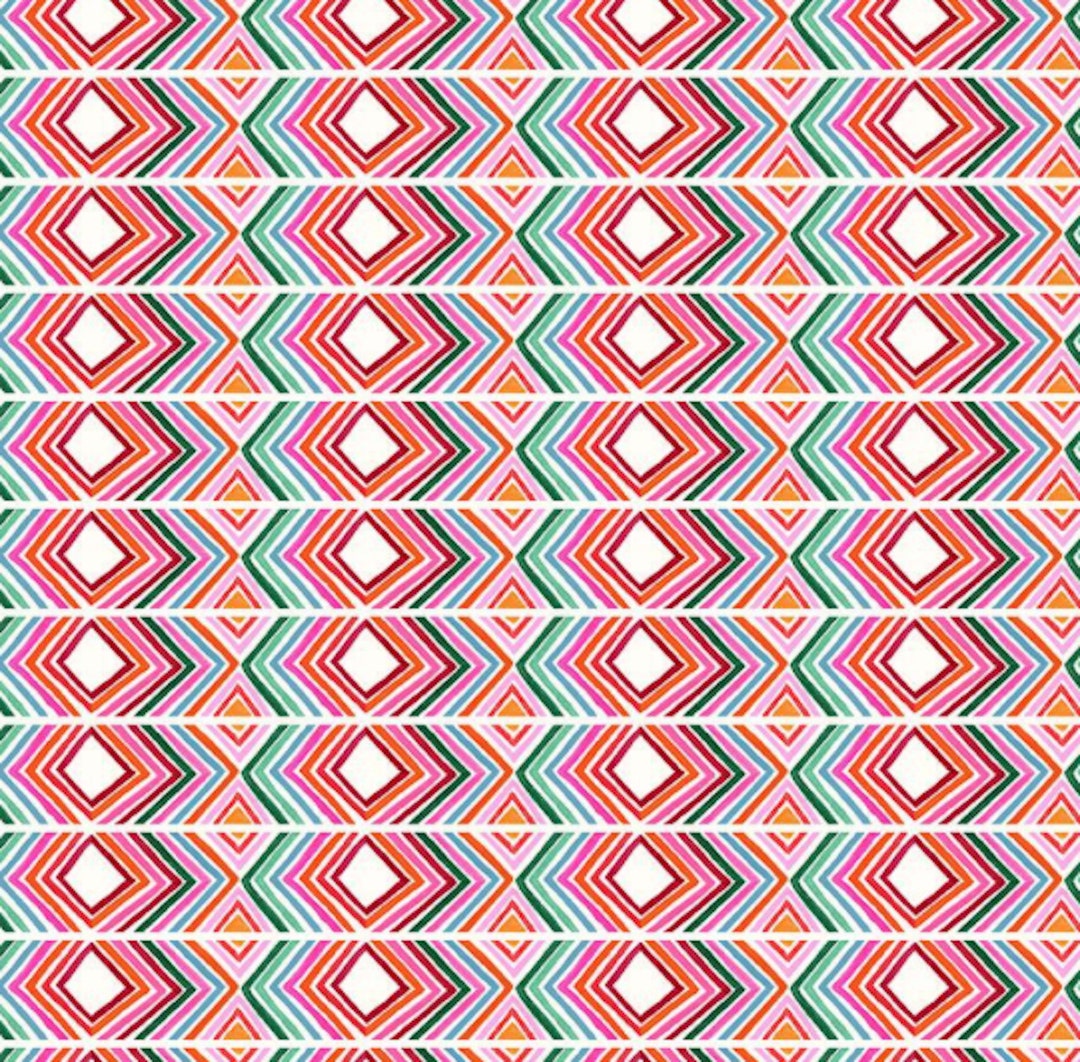 Manta Mexican Stripe Fabric | Dear Stella Fabric | Hola Frida ...