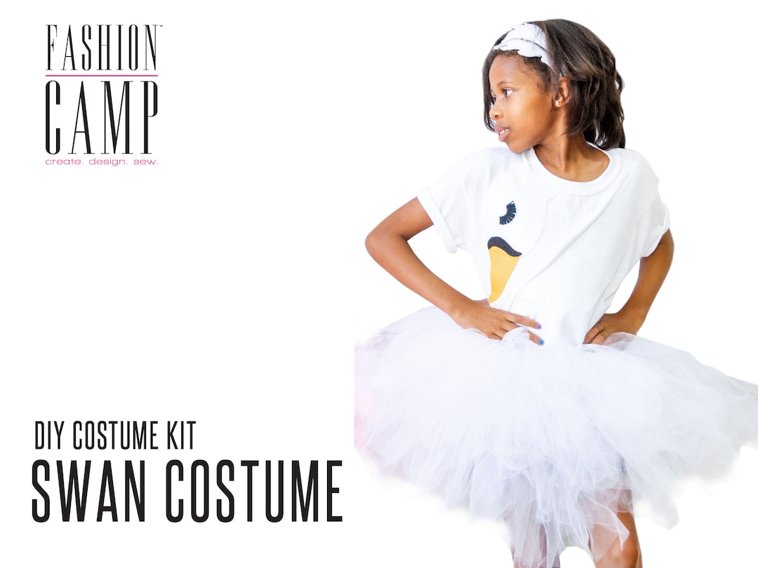 DIY Swan Costume Kit | Bjork Swan Costume | Halloween Tutu and Tee ...