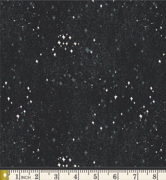 Black Stars Fabric Art Gallery Fabrics Stardust Star - Etsy
