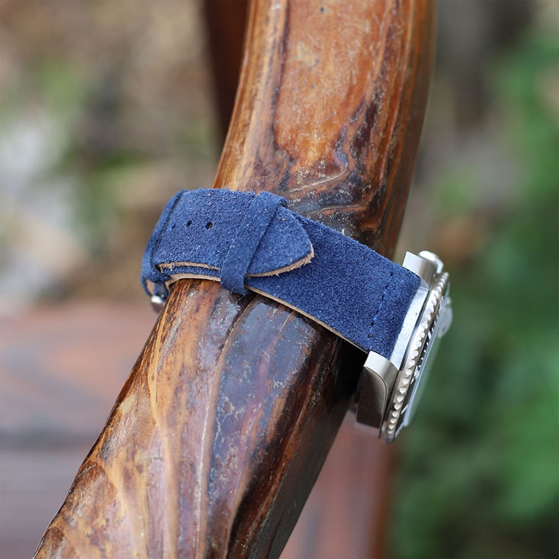 Suede Watch Strap Black Grey Tan Blue Watch Strap 18mm 20mm - Etsy New ...