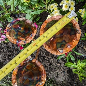 Garden Copper Toadstools Handmade Gift - Etsy UK
