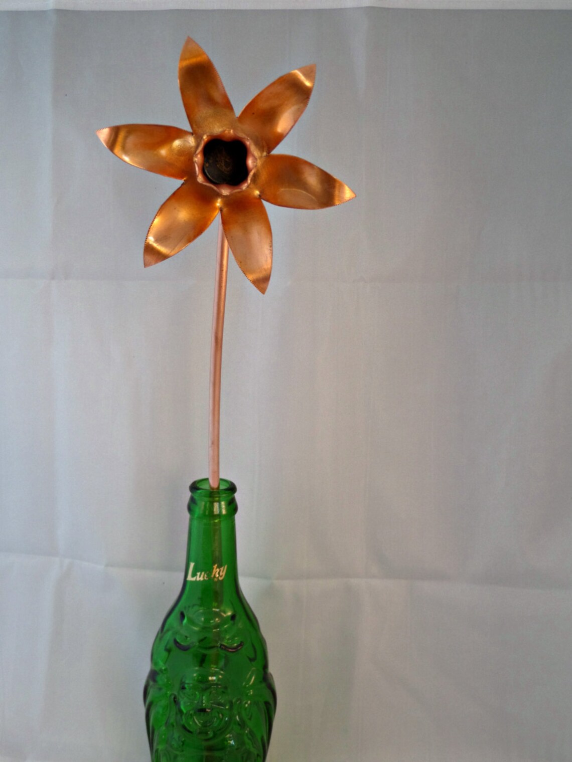 Copper Daffodil Metal Spring Flower - Etsy