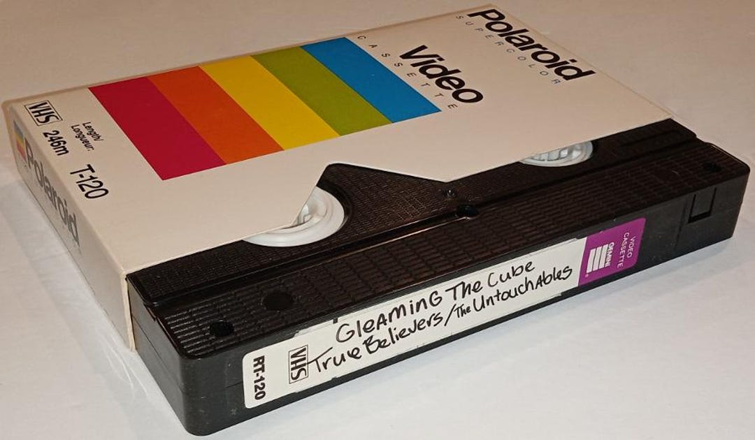 VHS Recorded Video Tape, 1986 CBS Dream West Commercials, 1990 HBO ...