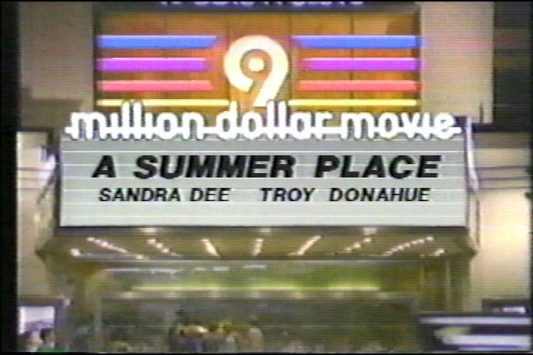 1987 VHS Recorded Video Tape, WWOR-9 A Summer Place/the Searchers, NBC ...