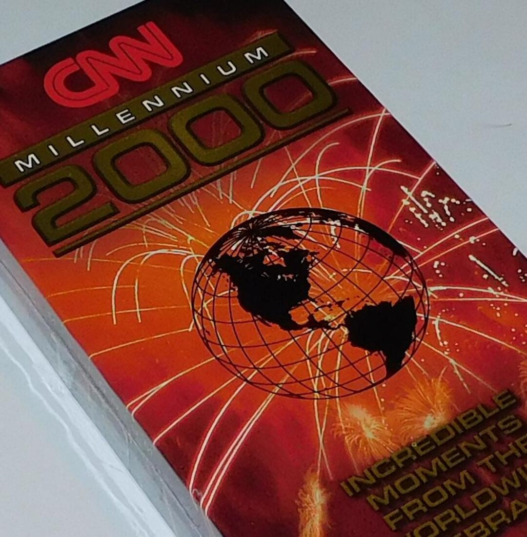 2000 CNN Millennium, Novelty VHS Tape, World Celebrations of the New ...