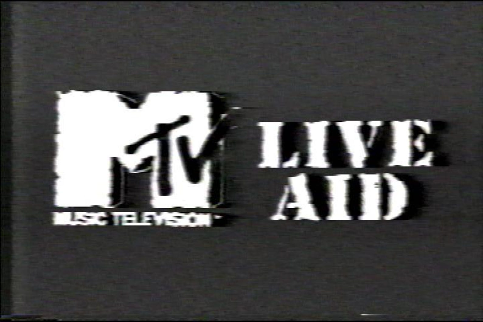 1985 VHS Recorded Video Tape, Live Aid Tape #1, WNEW/MTV Broadcasts ...