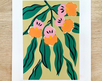 Fennel Flowers Screen Print - Etsy