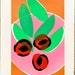 Fruit Bowl Screen Print - Etsy