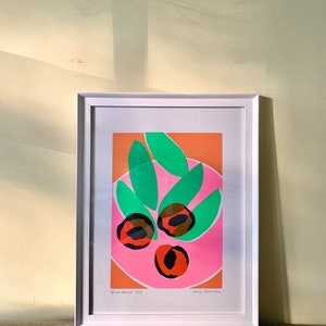 Fruit Bowl Screen Print - Etsy