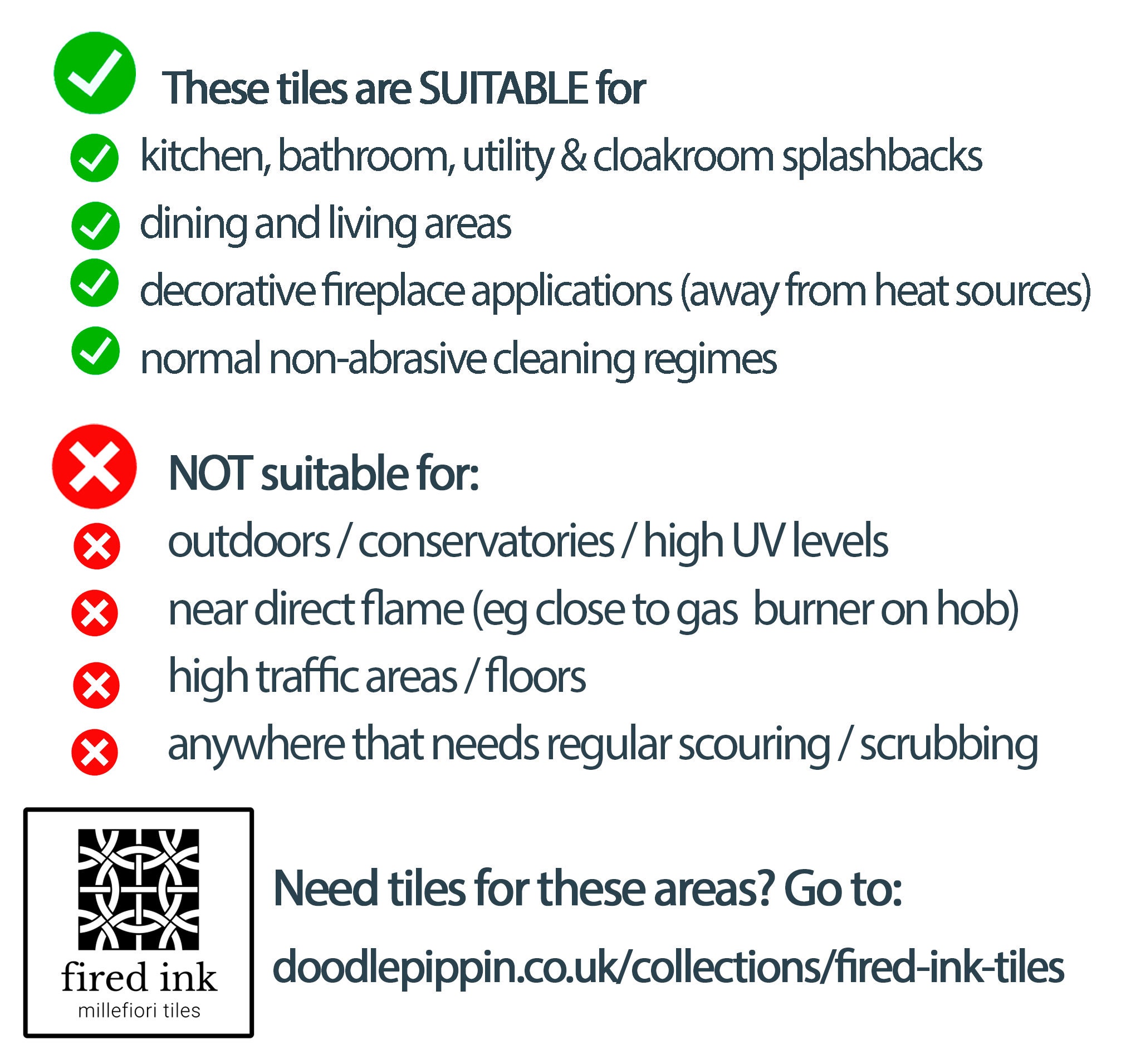 Retro Orange Flower Tiles Ceramic Splashback Tiles Orange | Etsy UK