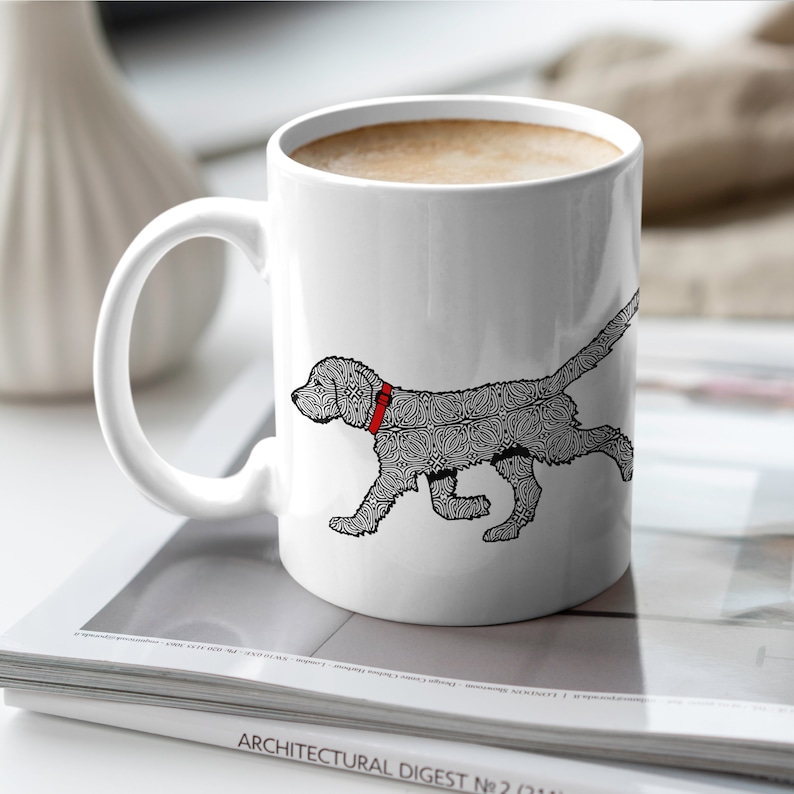 Black Labradoodle Mug Puppy Mug Dog Lover Gift New Dog - Etsy