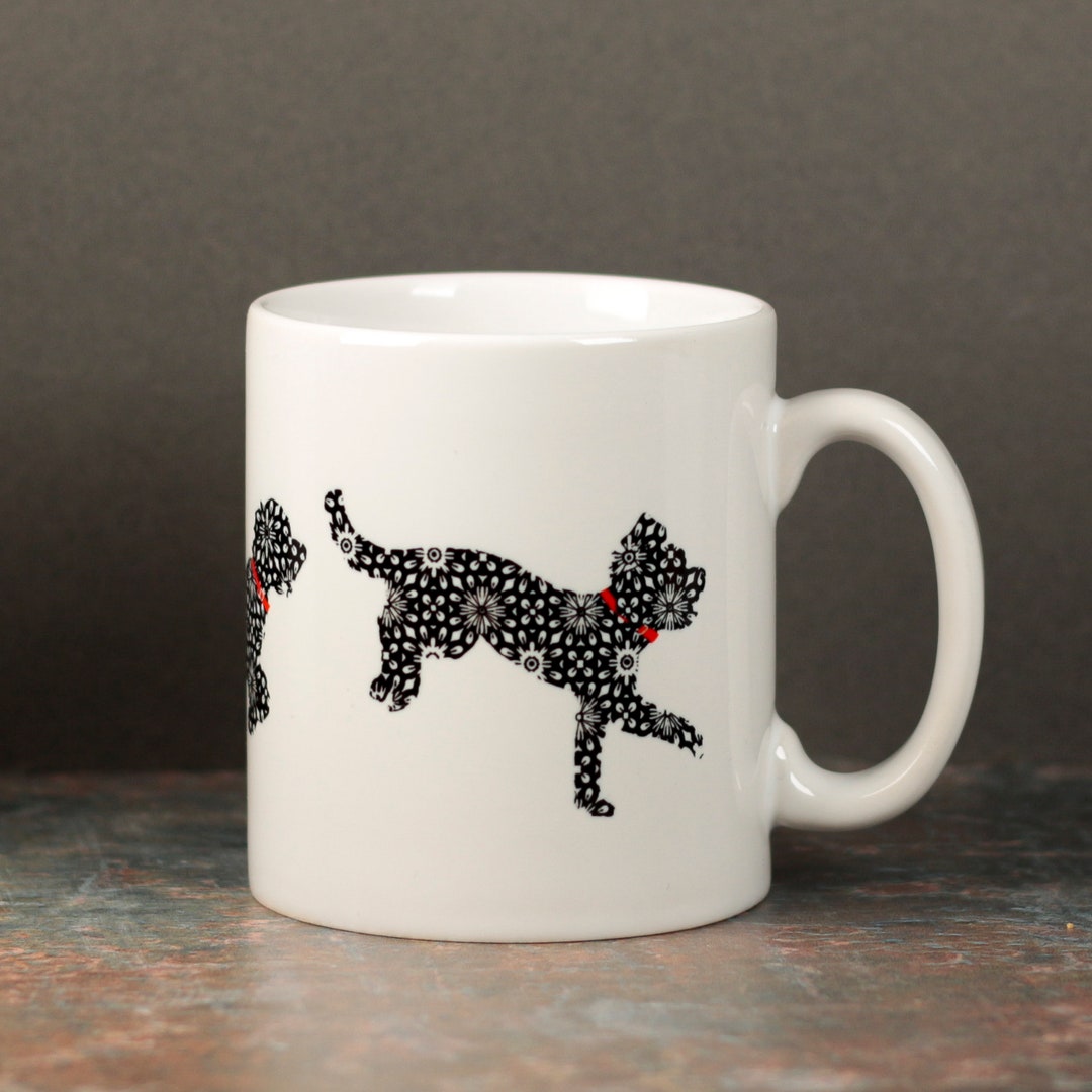 Black Cockapoo Mug, Cavapoo Coffee Cup, Black Dog Mug, New Puppy Gift ...