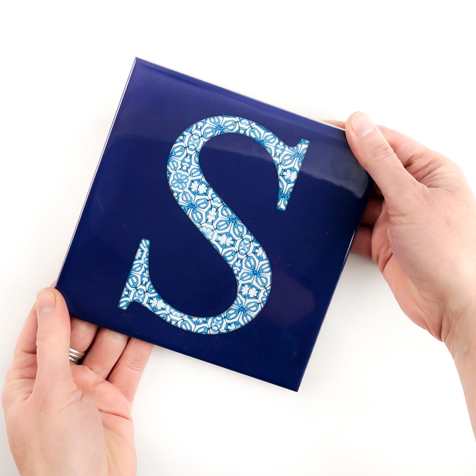 Large Ceramic Letters, Personalised Wall Art, Scrabble Tile Art ...