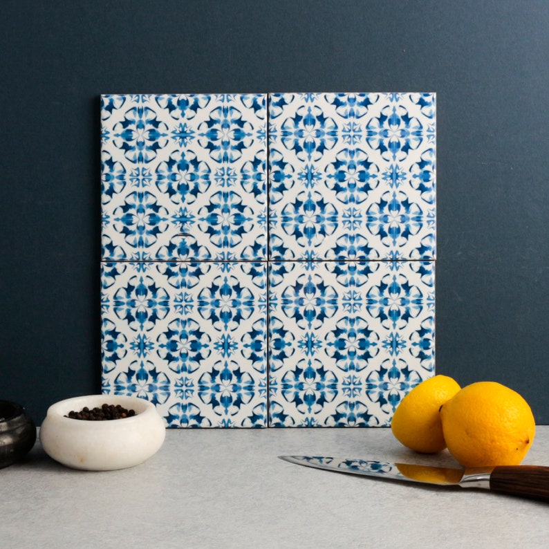 Delft Kitchen Tile Mix and Match Tiles Blue White Patchwork - Etsy