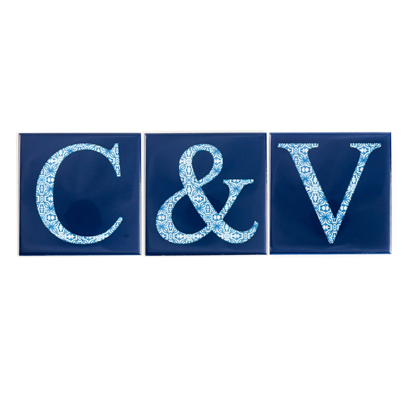 Large Ceramic Letters, Personalised Wall Art, Scrabble Tile Art ...
