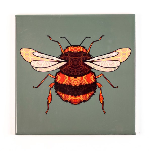 Bee Tile - Etsy