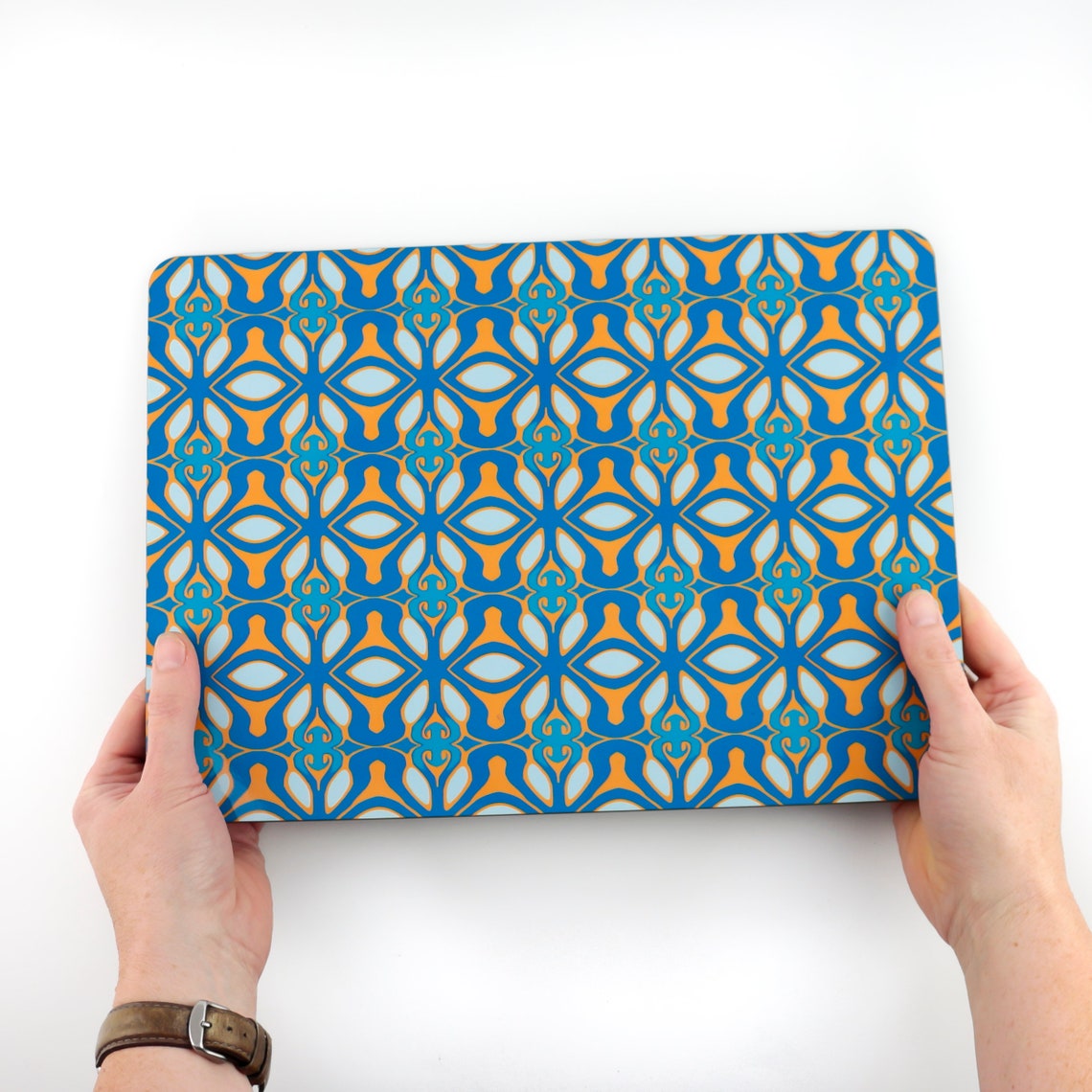 Colourful Table Mat Blue Turquoise Orange Placemat Extra - Etsy UK