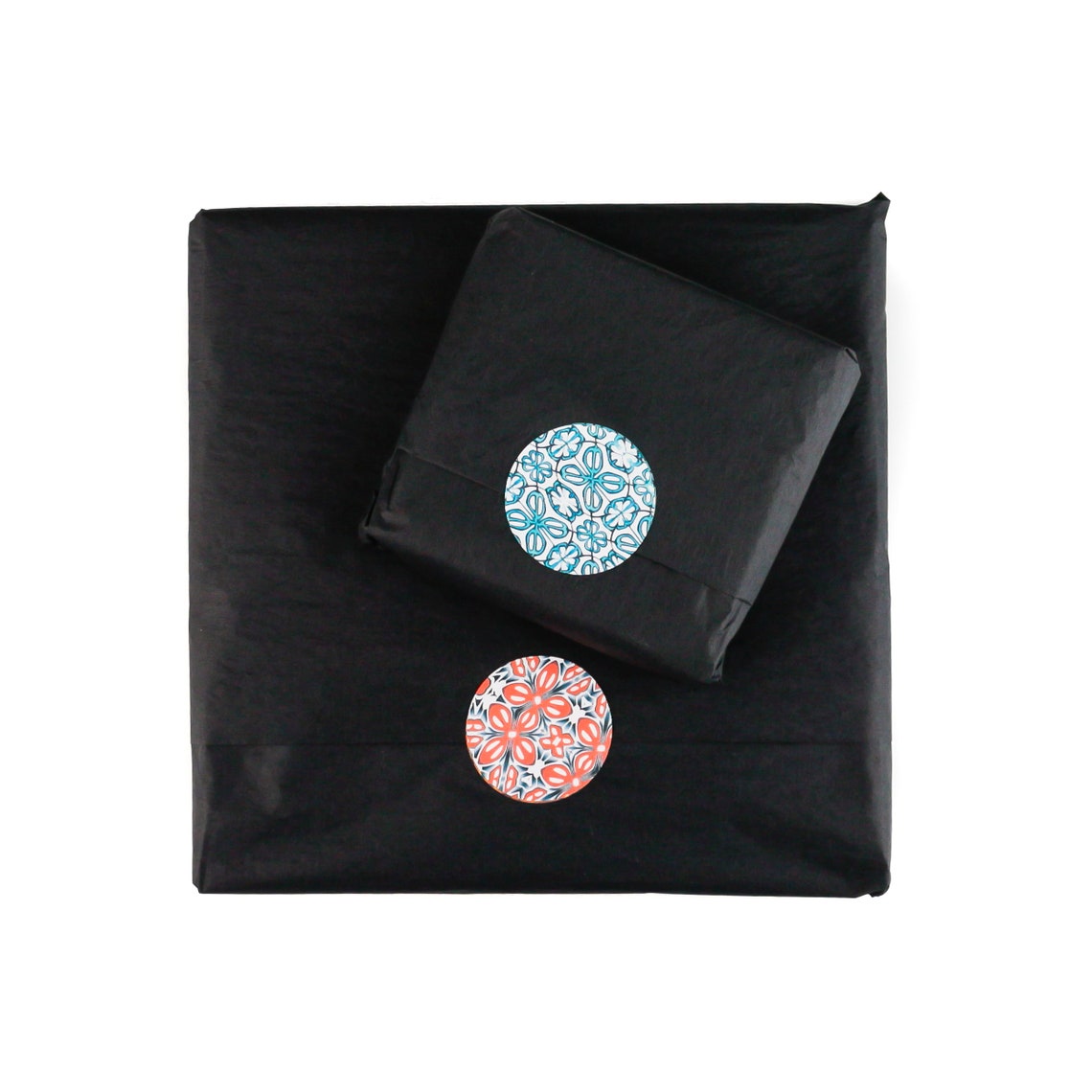 Shoal of Fish Coaster Set | Blue Ocean School |- Ocean Shoal Navy Mug ...