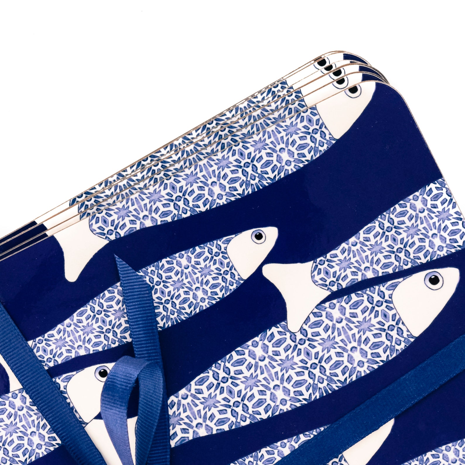 Ocean Table Mat Navy Blue Seaside Decor Extra Large Melamine - Etsy