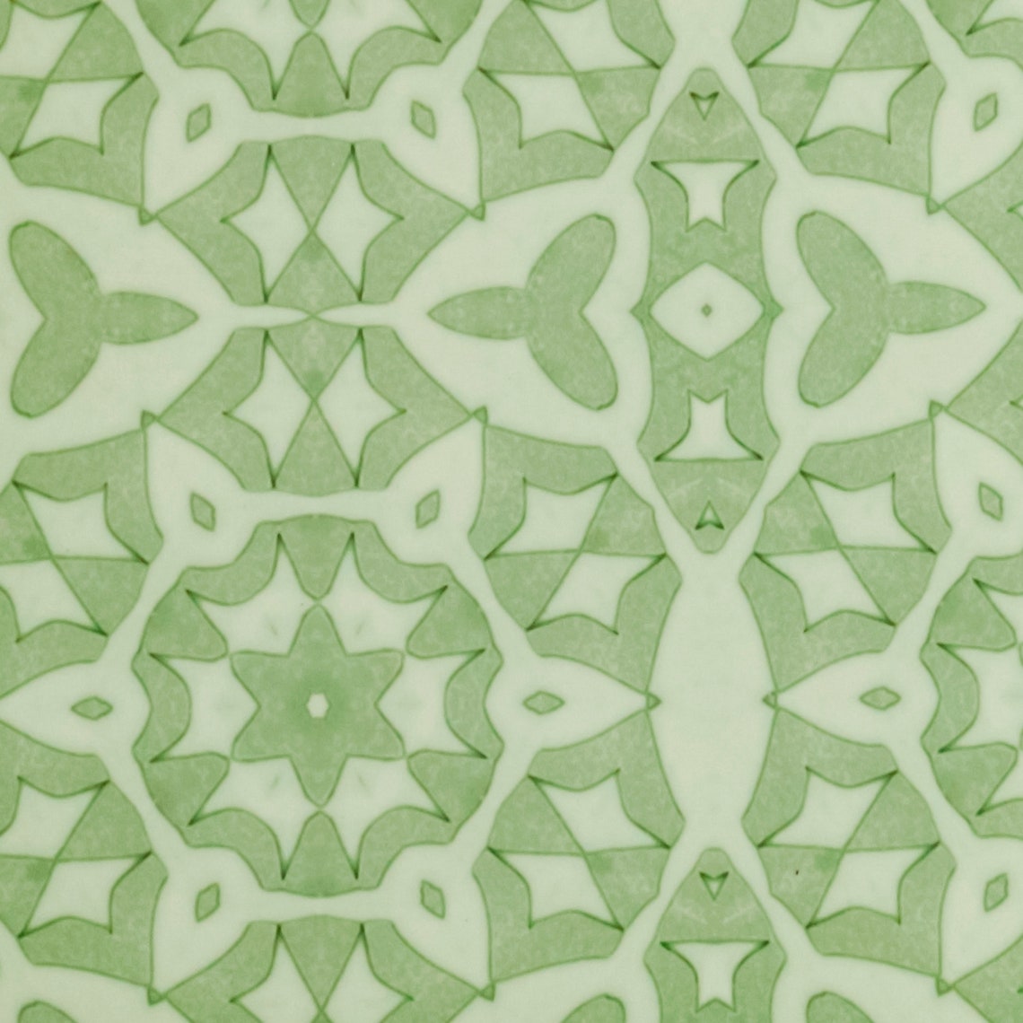 Soft Green 'carved Stonework' Tiles Green Kitchen - Etsy Australia