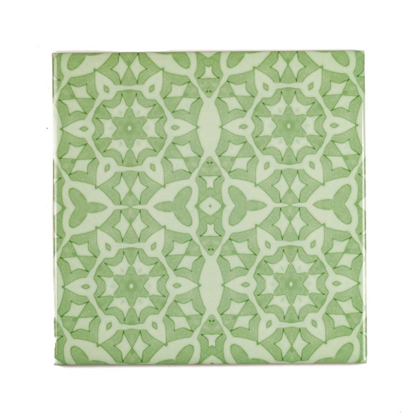Craftsman Green Tiles - Etsy